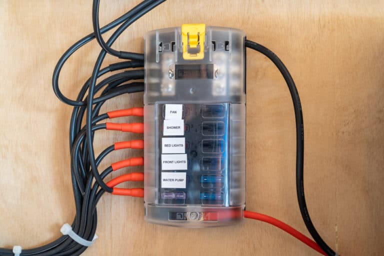 Camper Van Conversion Simple Electrical System - Camper Van Traveler