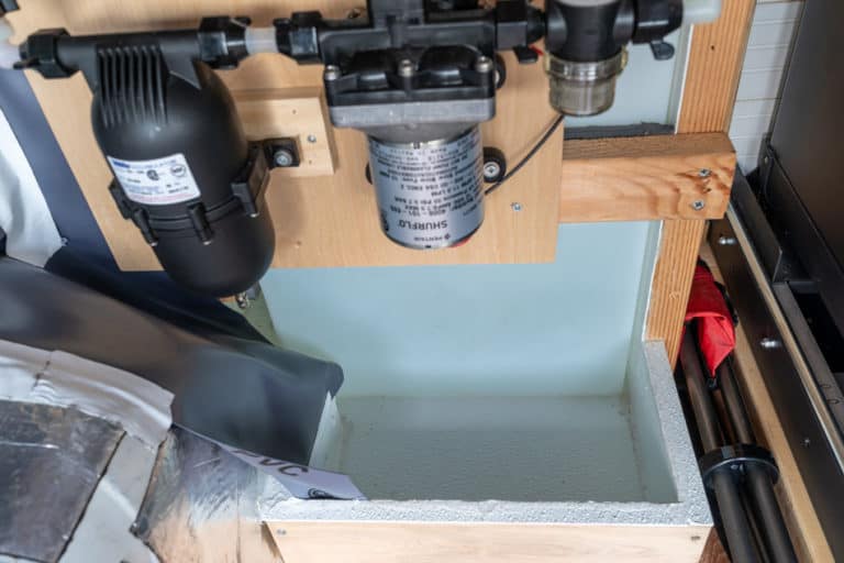 Camper Van Conversion Simple Water System - Camper Van Traveler