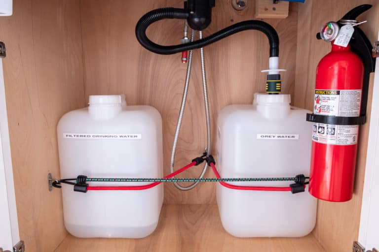 Camper Van Conversion Simple Water System - Camper Van Traveler
